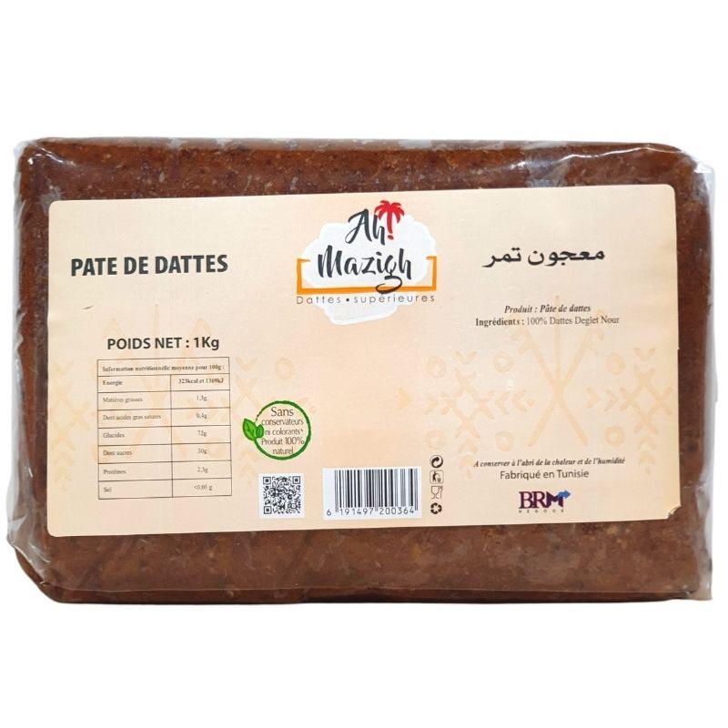 Vente en gros Pate de datte de Tunisie | Carton de 16 x 1kg ...