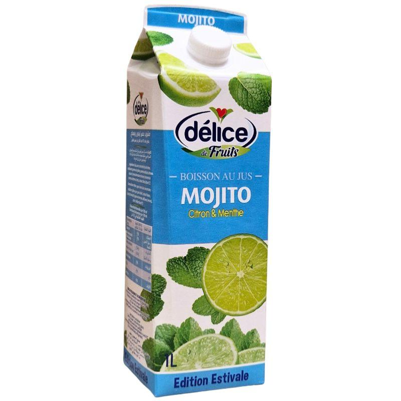 Vente en gros JUS DELICE NECTAR MOJITO BRICK 6 x 1 L - Panierexpresspro.fr
