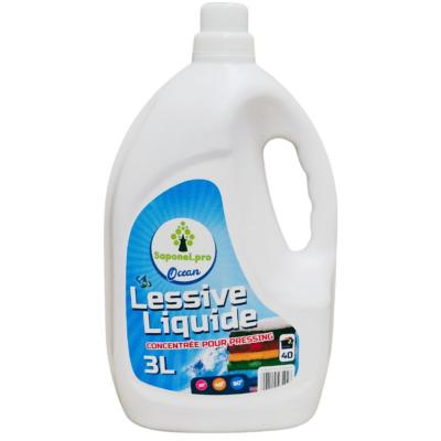 Vente en gros Lessive liquide Saponel Océan | Carton de 4 x 3l ...