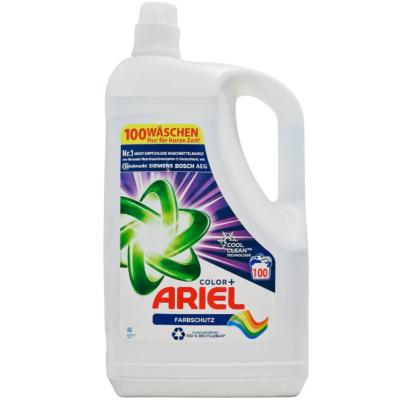 Lessive liquide Ariel Couleur 100 lavages - Carton de 4 x 5,5l